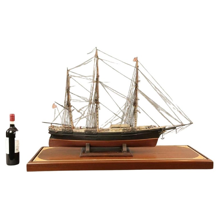 Cased Model of the Flying Cloud For Sale at 1stDibs