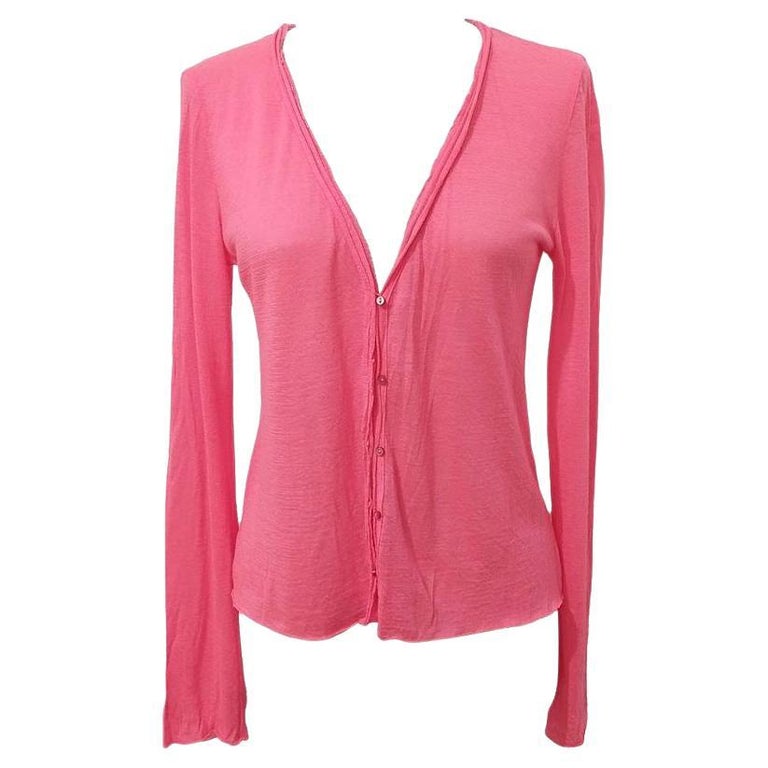 Aviù Cashmere cardigan size L For Sale at 1stDibs