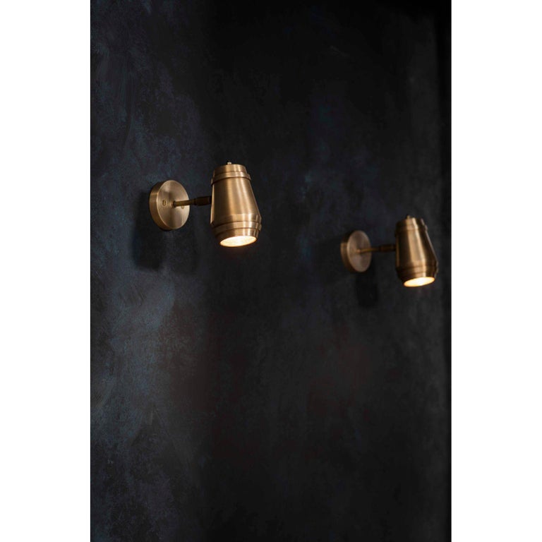 Cask Wall Light by Bert Frank For Sale at 1stDibs
