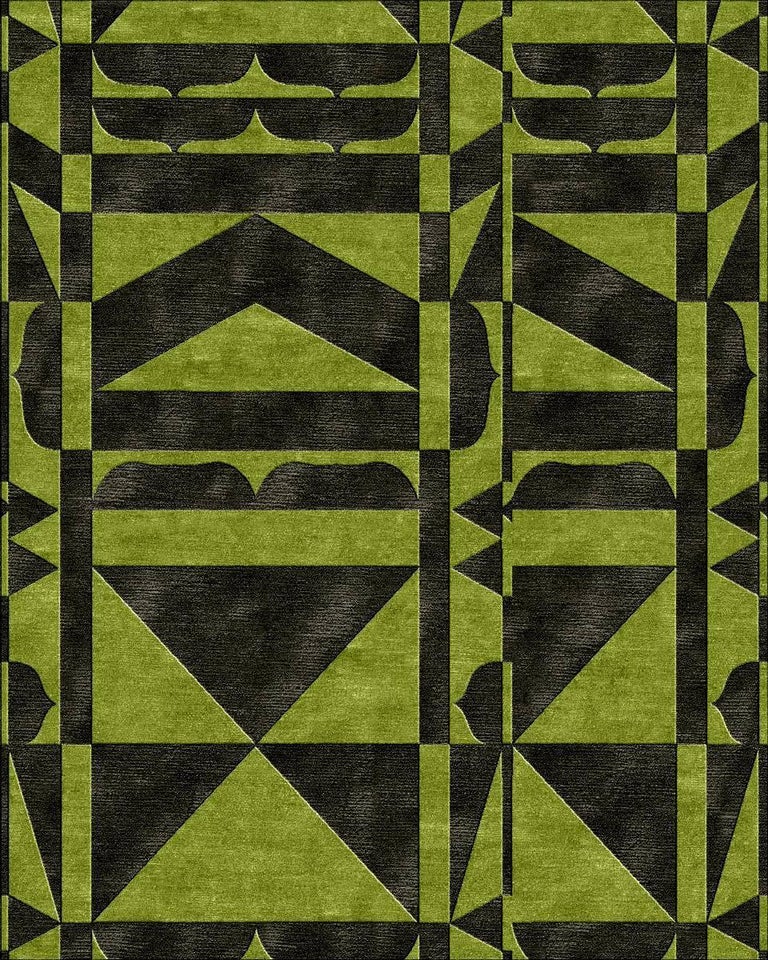 CASSANDRA RUG - Modern Graphic Rug in a Custom-Made to Order New ...