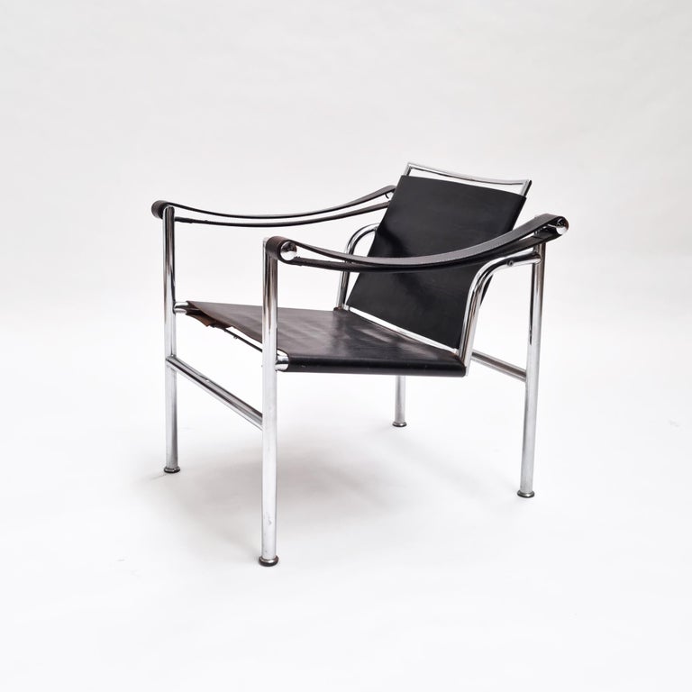 LC1 Lounge Chair by Le Corbusier, 1980s For Sale at 1stDibs