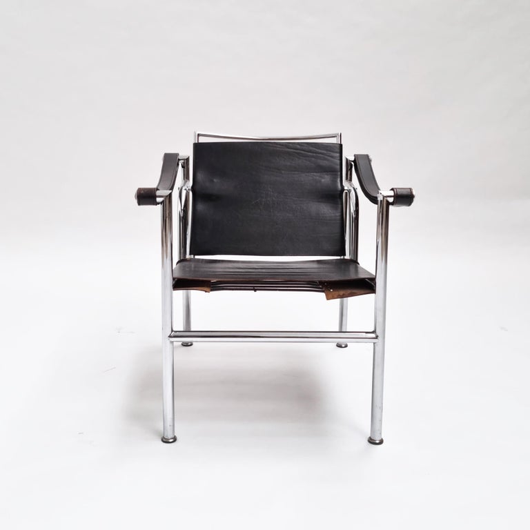 LC1 Lounge Chair by Le Corbusier, 1980s For Sale at 1stDibs