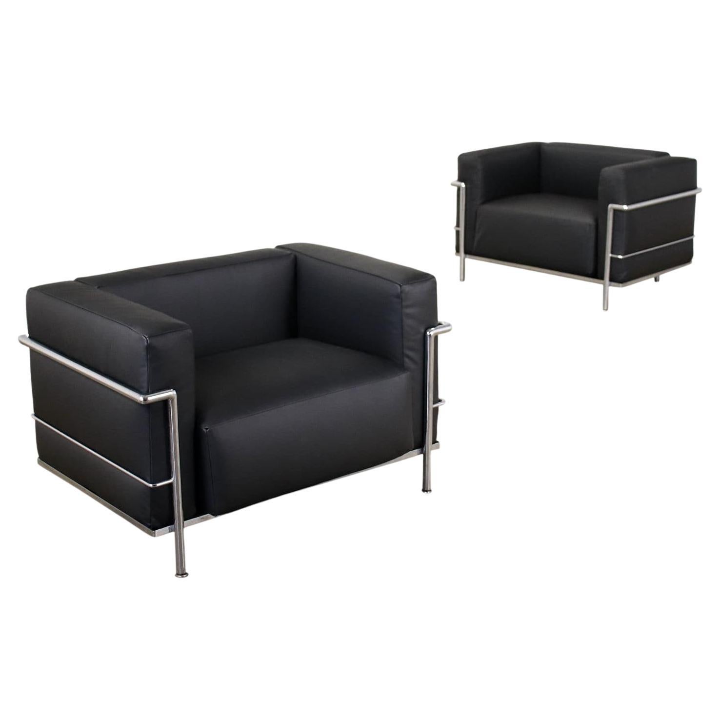 Le Corbusier LC3 Grand Confort Chair | 1stDibs