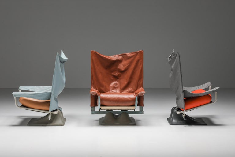 Cassina Manufactured Paolo Deganello 'Aeo' Chair for the Archizoom ...