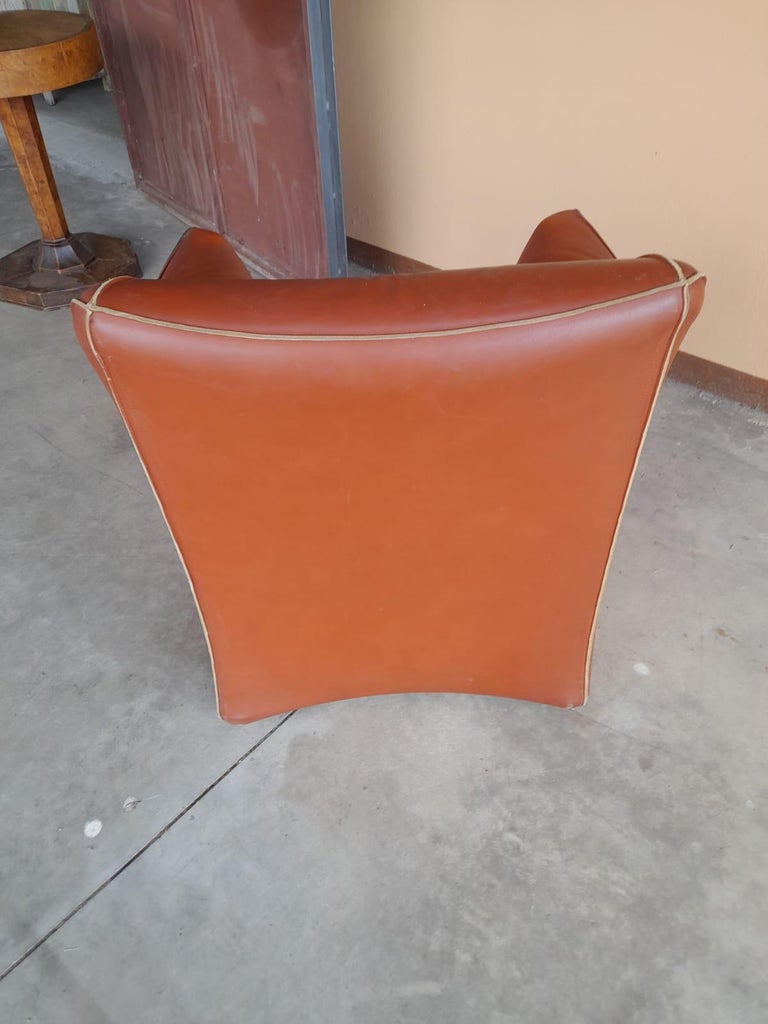 Cassina Model 684 "Tentazione" Leather Armchair Design by Mario Bellini ...