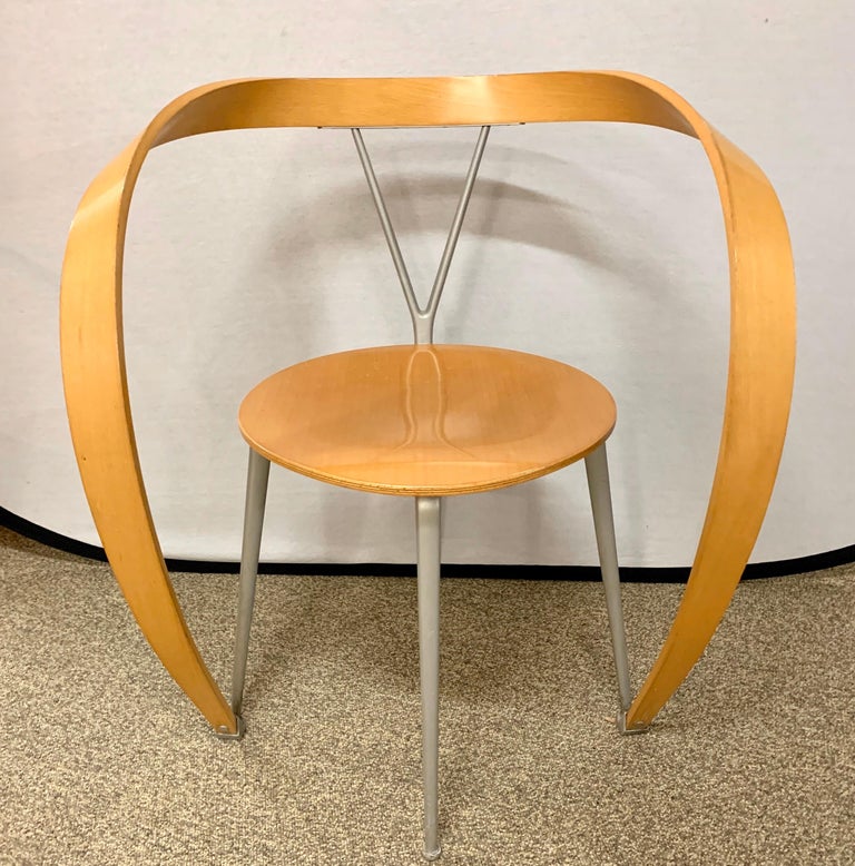 Cassina Set of Six Revers Chairs by Andrea Branzi Italy 1990s at 1stDibs