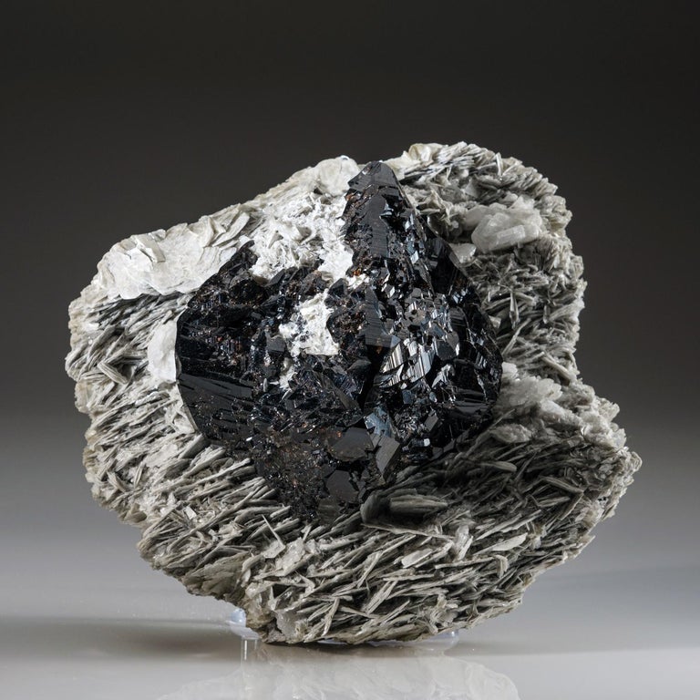 Cassiterite on Muscovite from Sichuan Province, China For Sale at 1stDibs