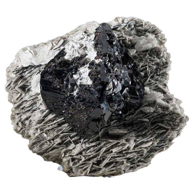 Cassiterite on Muscovite from Sichuan Province, China For Sale at 1stDibs