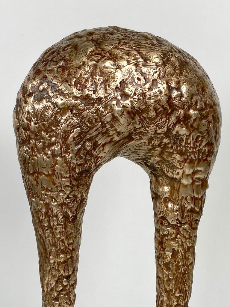 Cast Bronze Abstract Sculpture For Sale at 1stDibs
