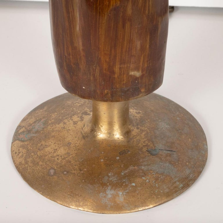Cast Bronze "Robur" Lamp by Claudio Gonzalez For Sale at 1stDibs