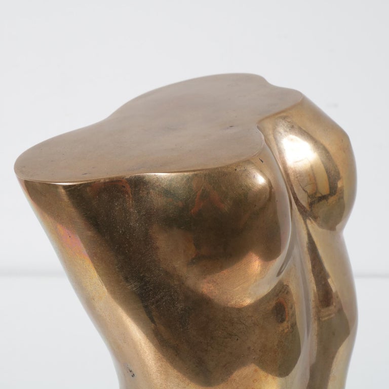 Cast Bronze Torso Sculpture, Limited Edition 50 / 150, 2007 at 1stDibs
