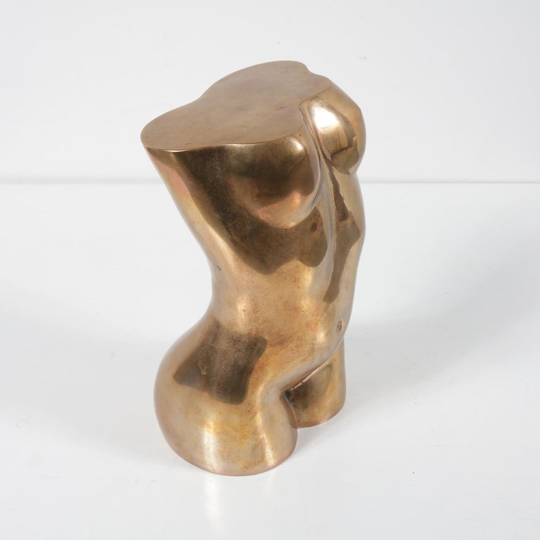 Cast Bronze Torso Sculpture, Limited Edition 50 / 150, 2007 at 1stDibs