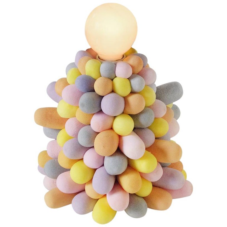 Cast Expandable Foam Table Lamp by Joseph Algieri For Sale at 1stDibs ...