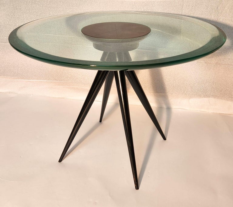 Cast Glass Side Table by Pietro Chiesa Fontana Arte 1938/ 1948 For Sale ...