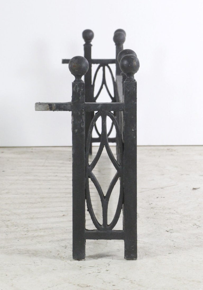 Cast Iron Balcony Railing w/ Urn Motif Details from Park Avenue, NYC ...