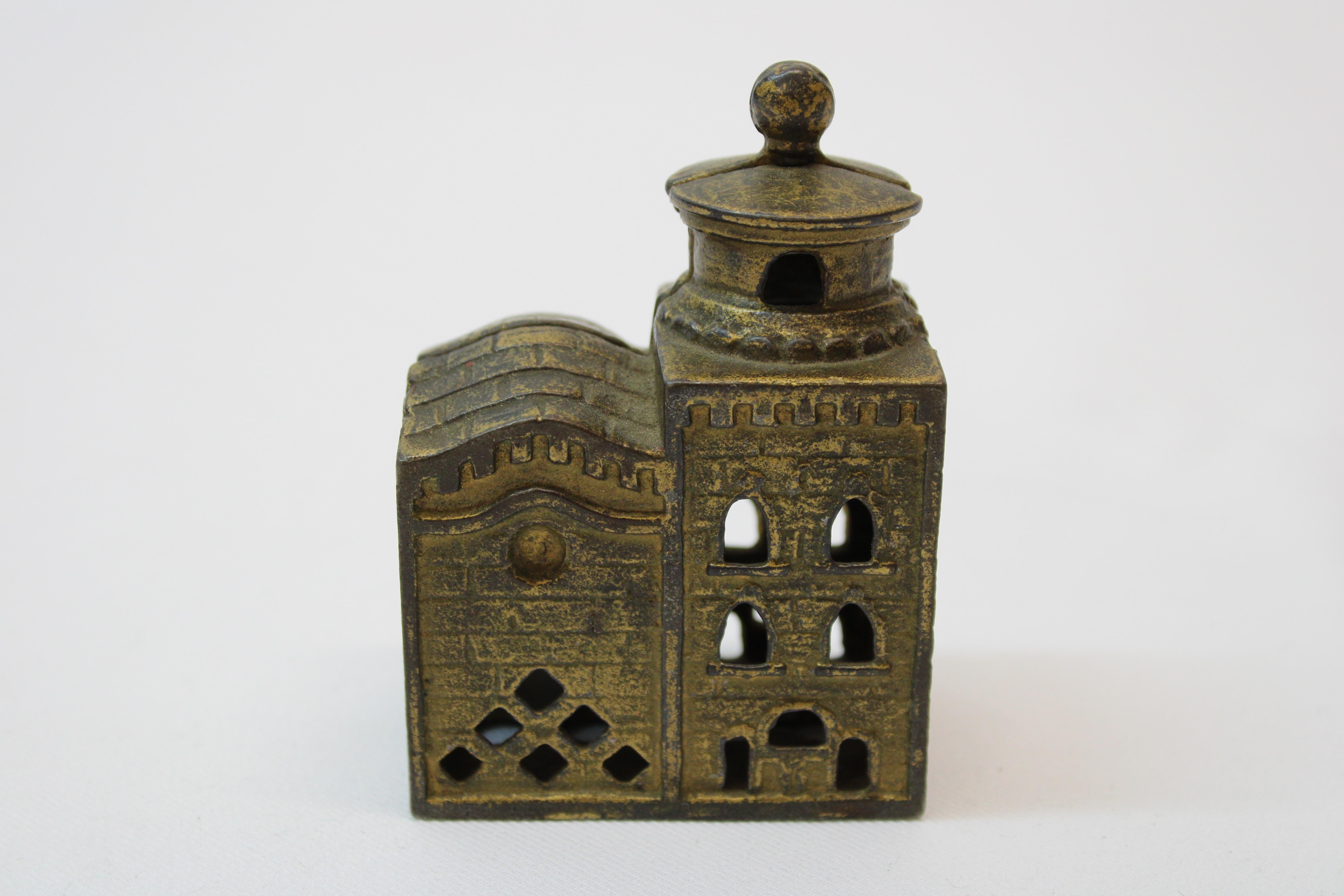 Cast Iron Banks 'Set of 4' For Sale at 1stDibs | cast iron banks vintage