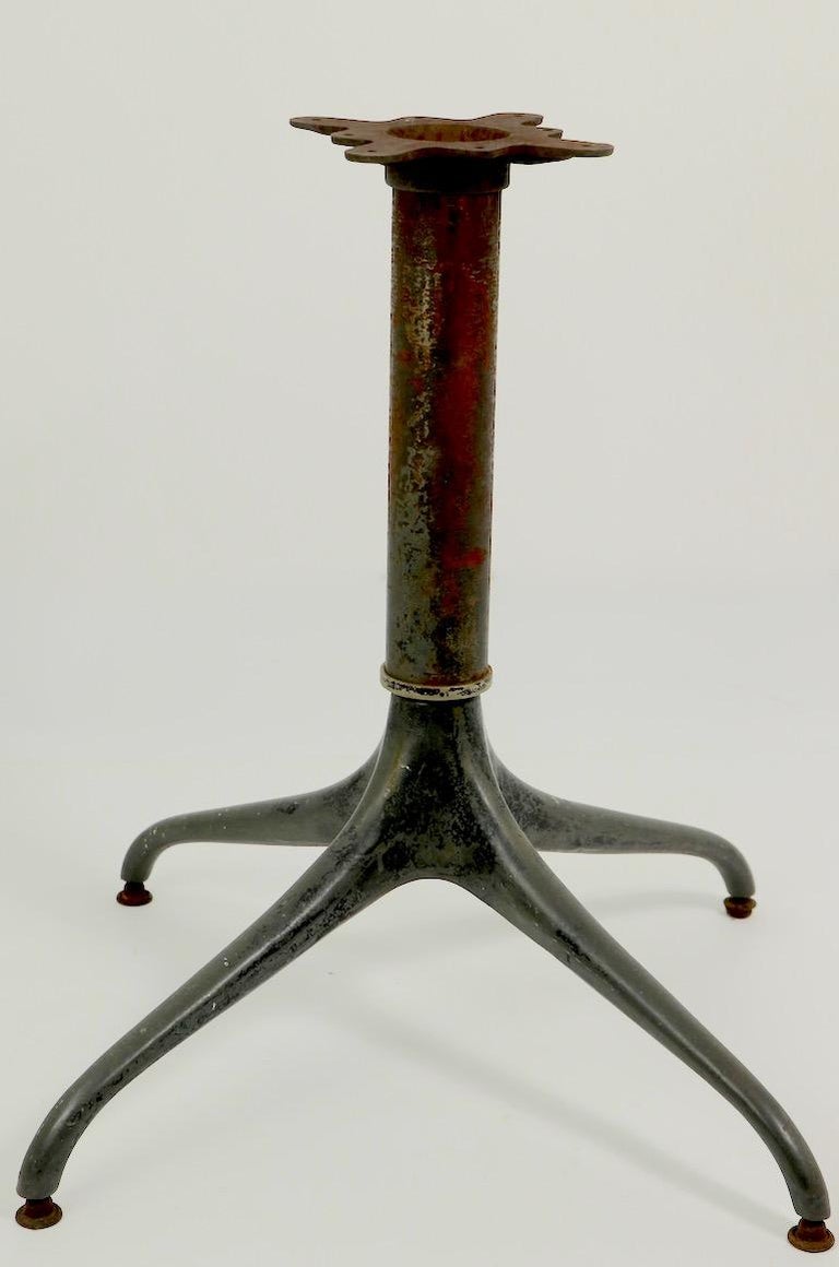 Cast Iron Cafe Table Base at 1stDibs