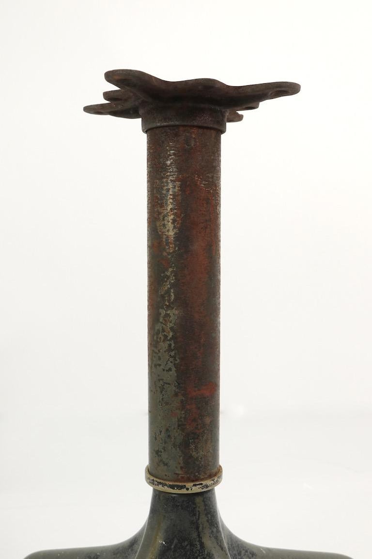 Cast Iron Cafe Table Base at 1stDibs