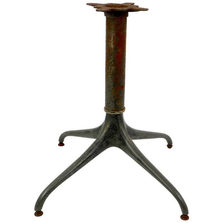 Cast Iron Cafe Table Base at 1stDibs