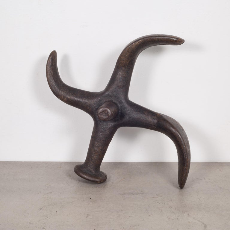 Cast Iron Cobbler Wheel Anvil, circa 1920 at 1stDibs
