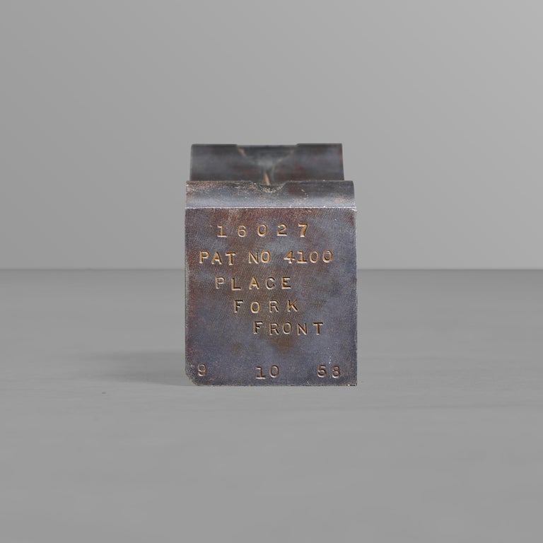 Cast Iron Fork Mold For Sale at 1stDibs