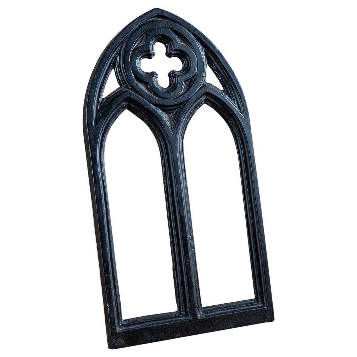 French Gothic Style Wrought Iron Cathedral Window Grill at 1stDibs