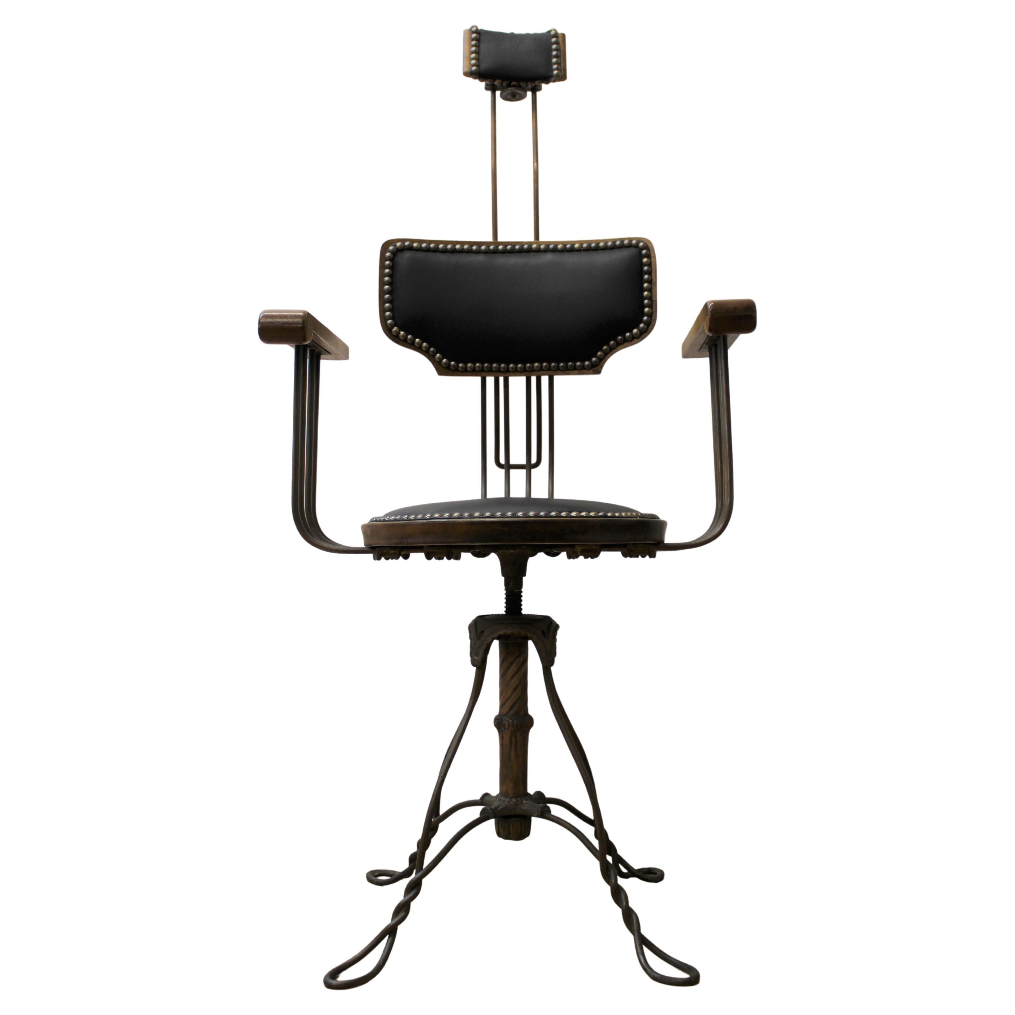 Pair of Decorative Cast Iron Chairs For Sale at 1stDibs | decorative ...