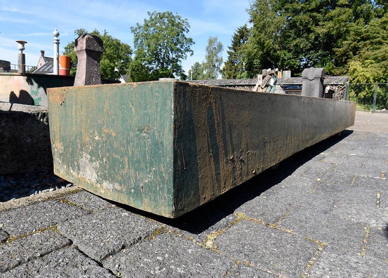 Cast Iron Long Trough, 19th Century For Sale at 1stDibs