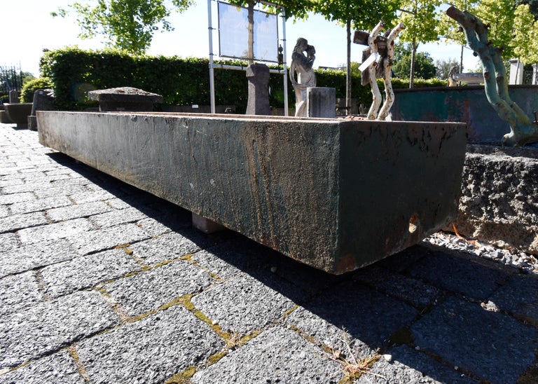 Cast Iron Long Trough, 19th Century For Sale at 1stDibs