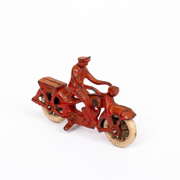 Cast Iron Motorcycle by Kilgore Manufacturing at 1stDibs