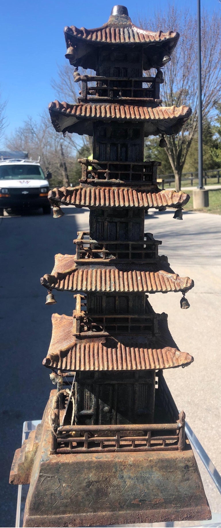 Cast Iron Pagoda at 1stDibs
