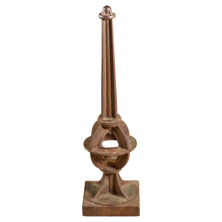 Cast Iron Railroad Marker For Sale at 1stDibs