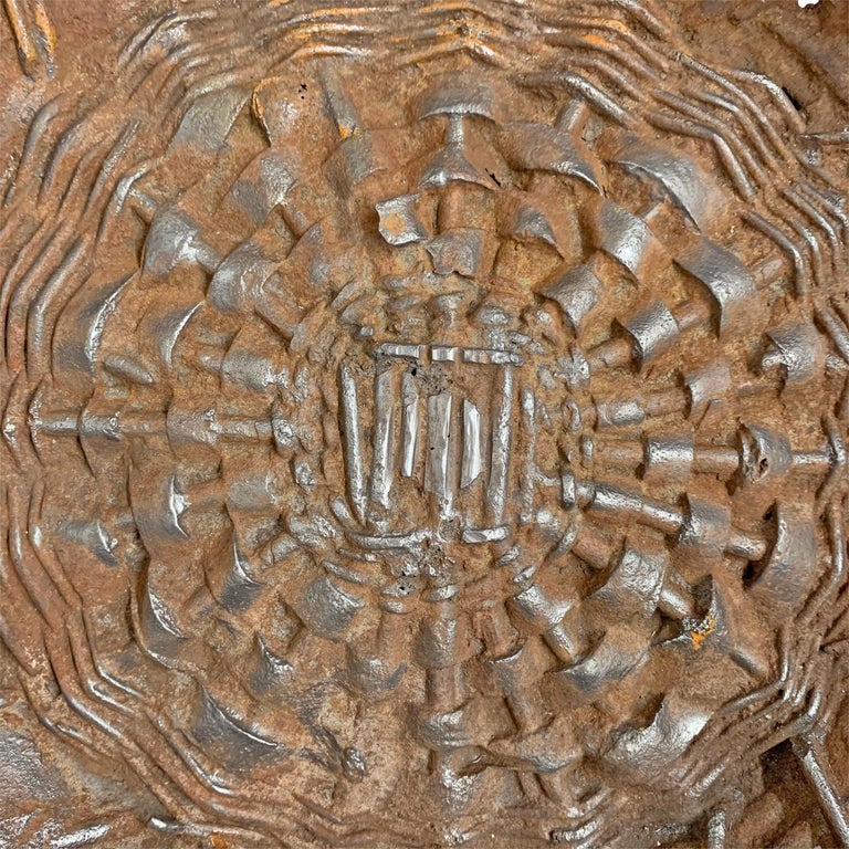 Cast Iron'ic' Basket For Sale at 1stDibs