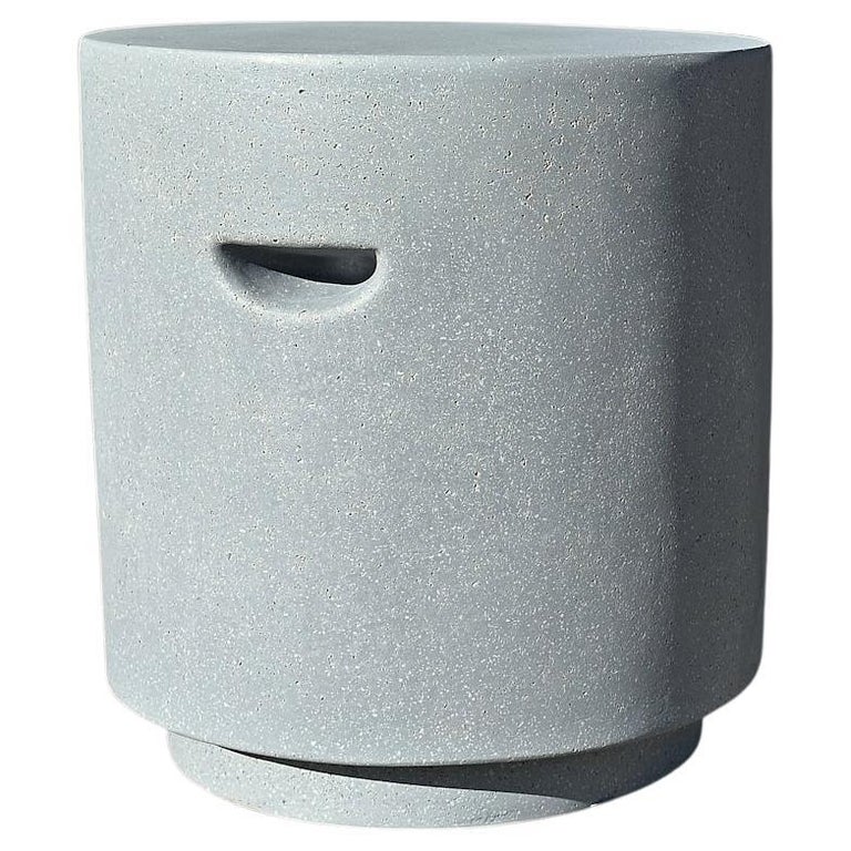 Cast Resin 'Aileen' Side Table, Keystone Finish by Zachary A. Design ...