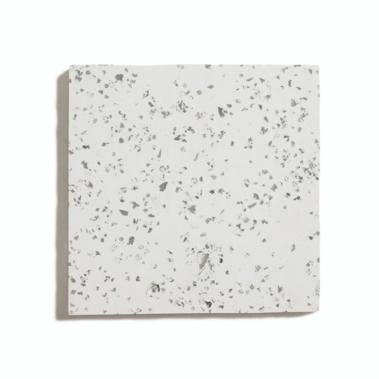 Cast Resin 'Block' Side Table, Natural Stone Finish by Zachary A ...