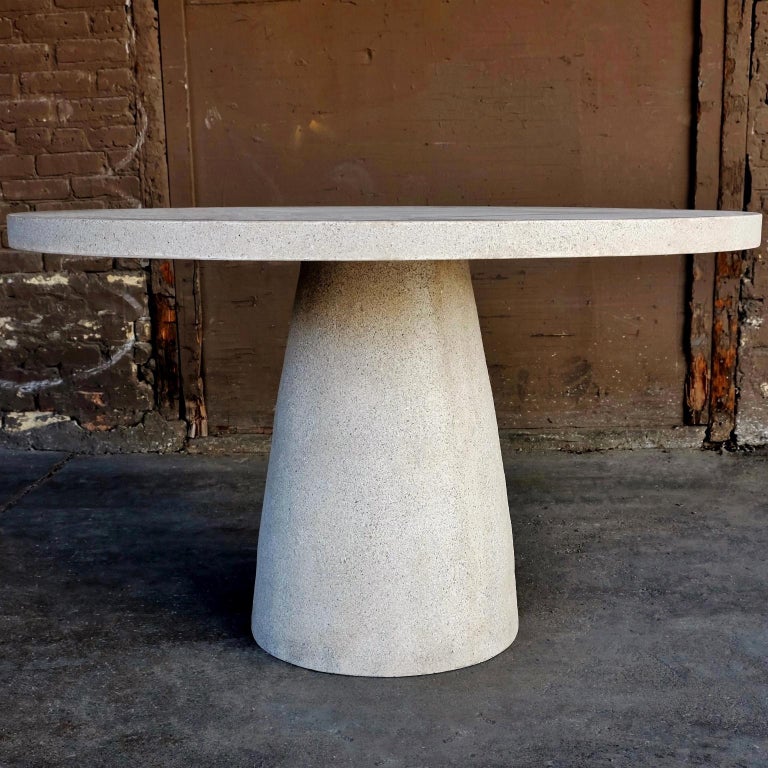 Cast Resin 'Hive' Dining Table, Aged Stone Finish by Zachary A. Design ...