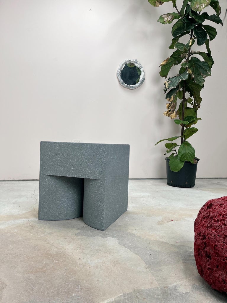 Cast Resin 'Middle Brow' Table, Keystone Finish by Zachary A. Design ...