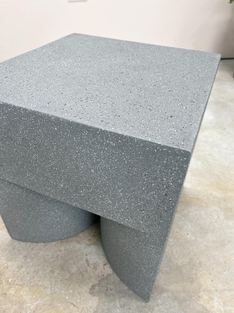 Cast Resin 'Middle Brow' Table, Keystone Finish by Zachary A. Design ...