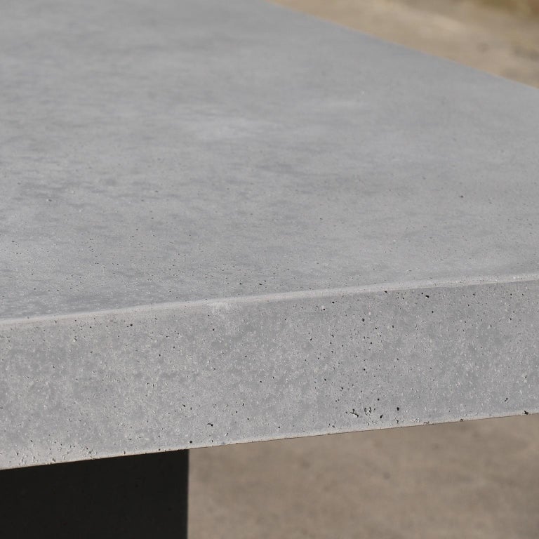 Cast Resin 'Slab' Low Table, Keystone Finish by Zachary A. Design For ...
