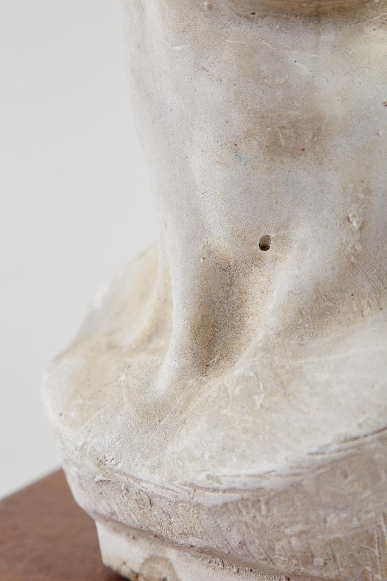 Cast Stone Bust of Michael Angelo's David at 1stDibs