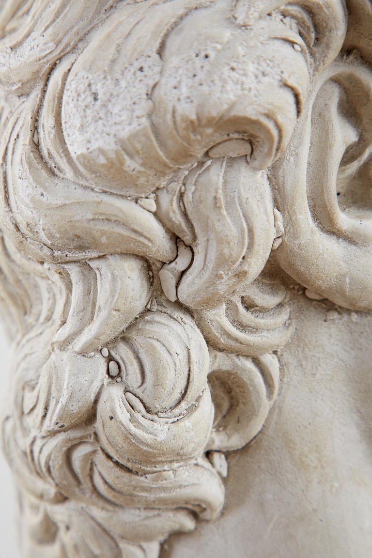 Cast Stone Bust of Michael Angelo's David at 1stDibs