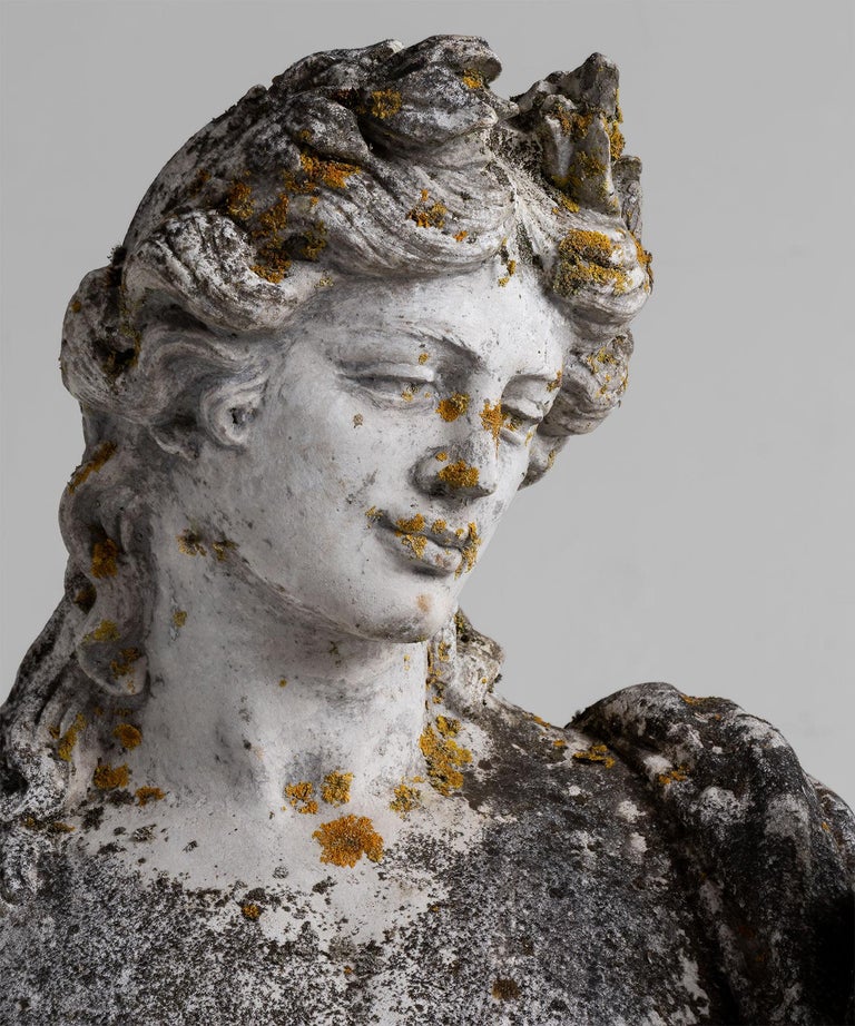 Cast Stone Garden Statue of Apollo, England, circa 1950 at 1stDibs ...