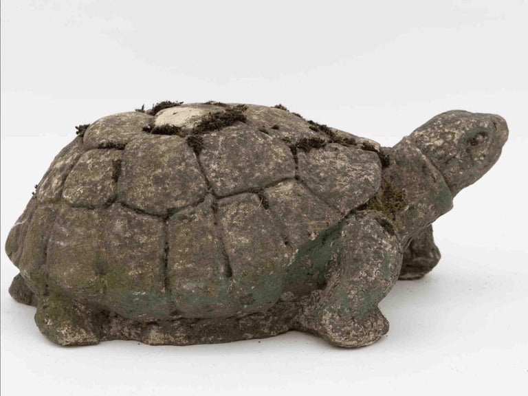 Cast Stone Turtle or Tortoise at 1stDibs | tortoise stone, cast of ...