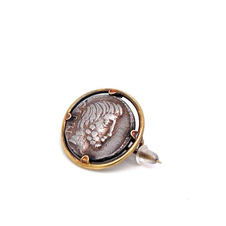 Castellani Roman Coin Brooch For Sale at 1stDibs