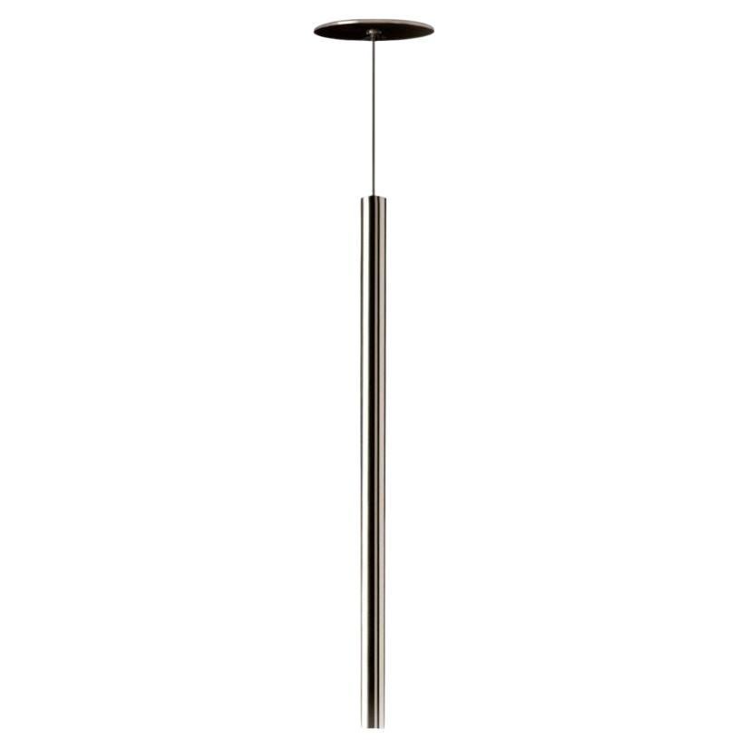 Castiglioni and Menghi Canna Nuda Metal Pendant Lamp for Nemo Lighting ...