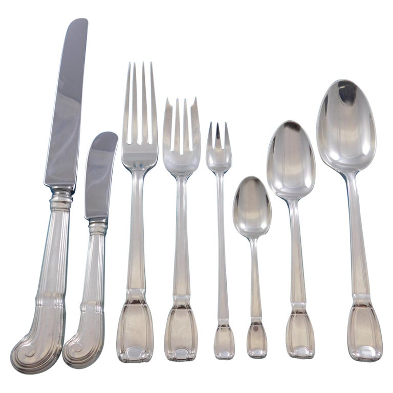 Castilian by Tiffany and Co. Sterling Silver Cutlery Service 8 Set 69 ...