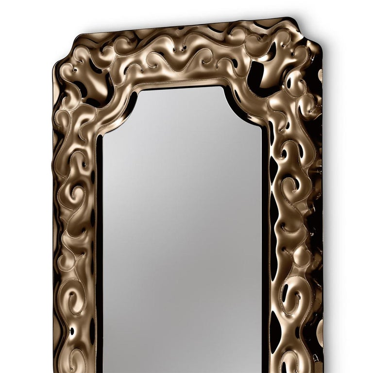 Castle Bronze Mirror For Sale at 1stDibs | mirro castle
