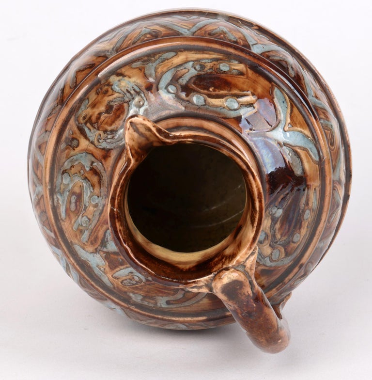 Castle Hedingham William II Medieval Style Art Pottery Jug For Sale at ...