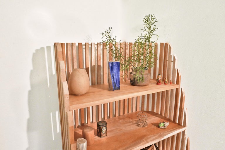 'Casulo' Scandinavian style Display Case in Brazilian Hardwood by Knót ...