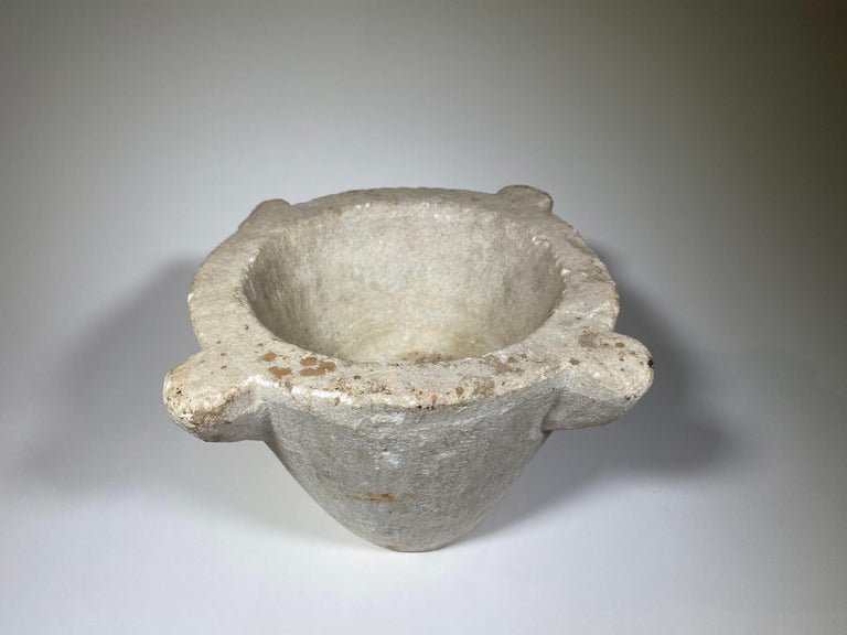 Catalan 18th Century Marble Mortar For Sale at 1stDibs